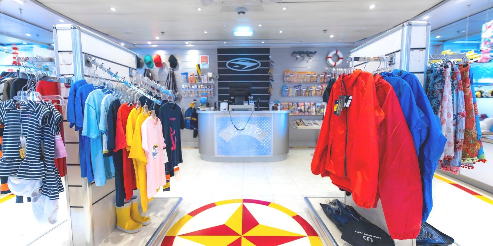 A sea of possibilities. Shop at our onboard store!